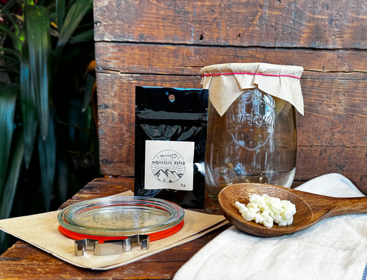 Fresh Organic Milk Kefir Grains | Mountain Kefir
