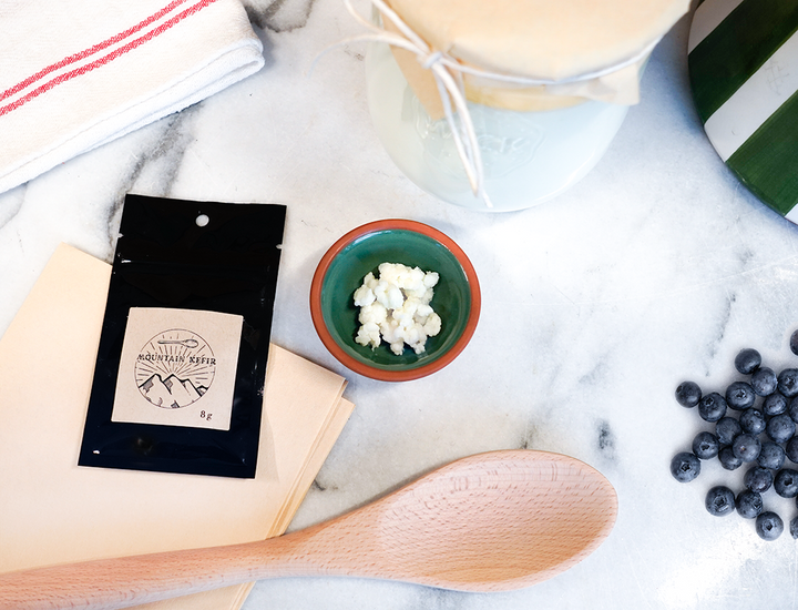 Fresh Organic Milk Kefir Grains | Mountain Kefir